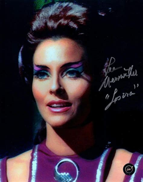 Lee Meriwether Autographed 8x10 As Losira In Star Trek Icon Autographs