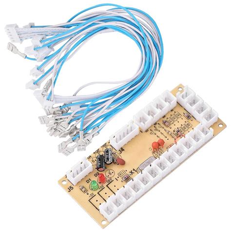 Buy Arcade Game Stick Delay Arcade Game DIY Kit Plastic USB Encoder Professional For Arcade