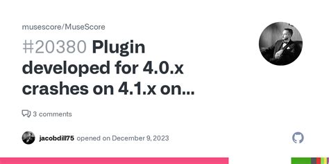 Plugin Developed For 40x Crashes On 41x On Macos · Issue 20380