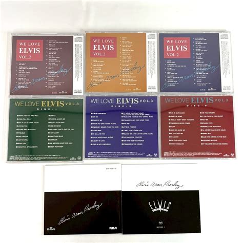 Yahoo オークション R1118 4【国内盤 6cd】 同梱不可 We Love Elvis
