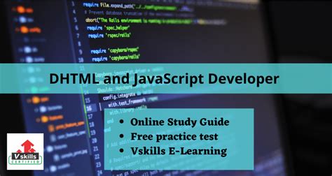 Dhtml And Javascript Developer Vskills Online Tutorial