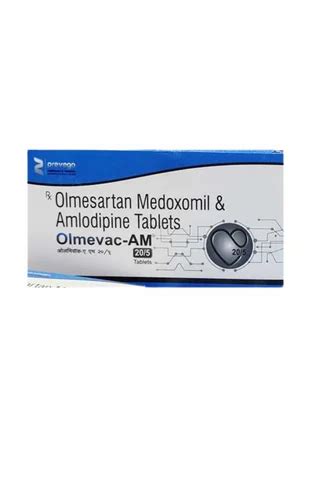 Olmevac Am Tab At ₹ 97 Strip Olmesartan Tablet In Lucknow Id