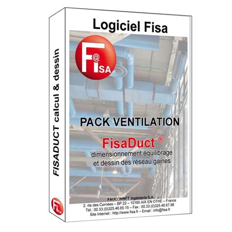 Logiciel Mep De Ventilation Fauconnet Ingenierie Sas Fisaduct