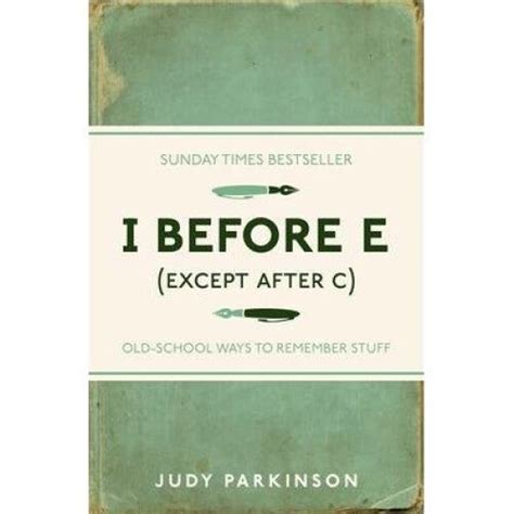 I Before E Except After C On Onbuy