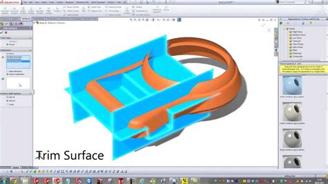 Solidworks Surface Modeling Youtube