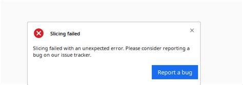 Slicing Failed · Issue 14726 · Ultimaker Cura · Github