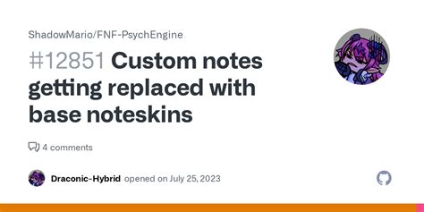 Custom Notes Getting Replaced With Base Noteskins · Issue 12851 · Shadowmariofnf Psychengine