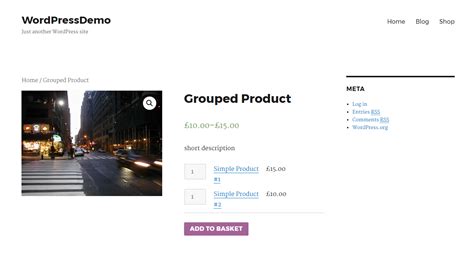 Adding Grouped Products In Woocommerce