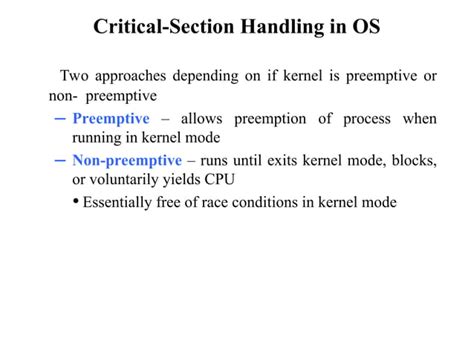 Chapter 5 Process Synchronization Unit 2ppt