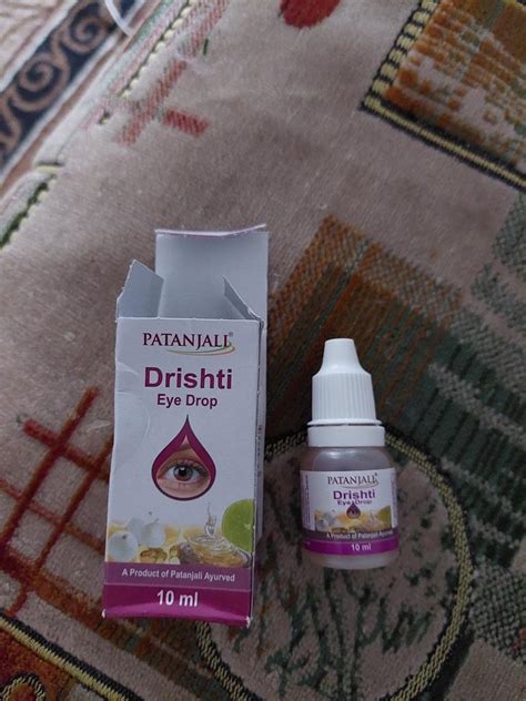 Купить Дришти: глазные капли (10 мл), Drishti, Patanjali | Joom