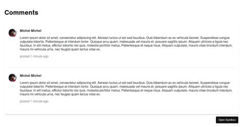 Comment Box With Material Ui Codesandbox