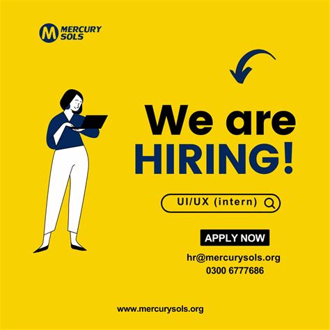 Mercury Sols On Linkedin Mercurysols Hiring Opportunity Internship