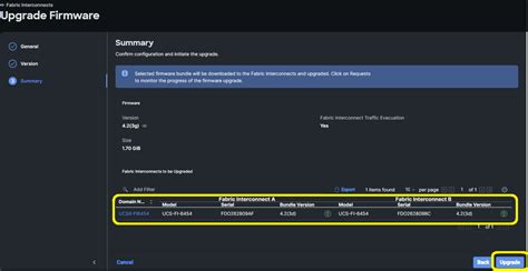Intersight管理のfabric Interconnect のファームウェアアップグレード手順 Cisco Community