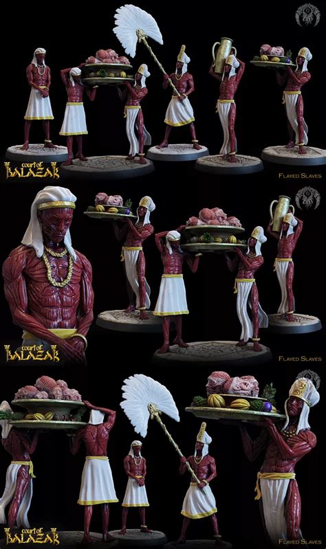 Flayed Slaves X 5 Free High Quality Models