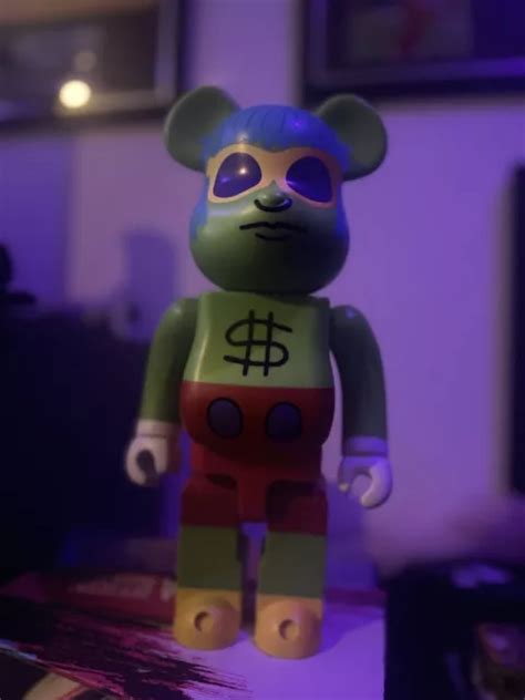 Berbrick Bearbrick Keith Haring 400 Andy Mouse Figure Medicom Toy