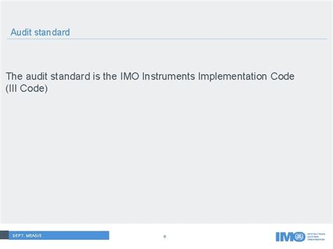 Imo Member State Audit Scheme Workshop For Maritime