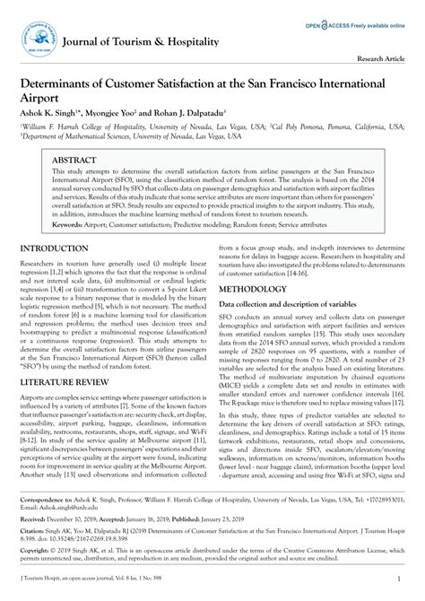 pdf analysis of customer satisfaction data analysis of customer satisfaction data