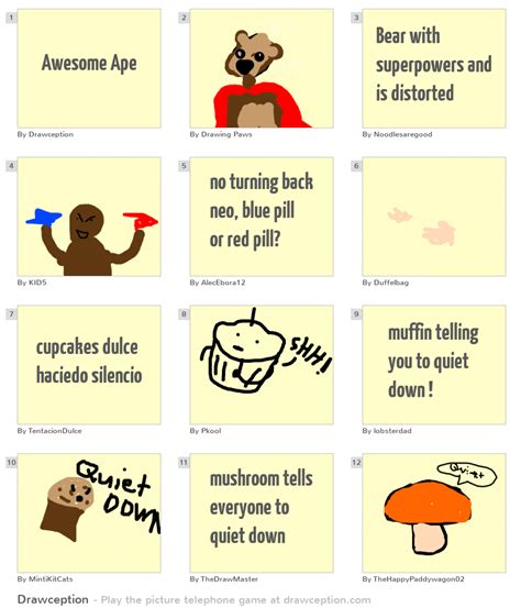 Awesome Ape Drawception