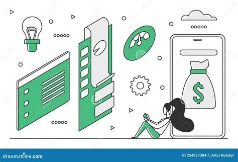 Market Variables Analysis Stock Vector Illustration Of Marketing