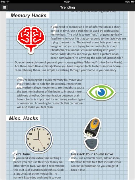 Life Hacks Life Hackers How To Memorize Things Life Hacks