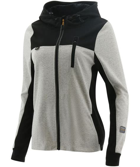 Cat Womens H2o Zip Up Work Hoodie Marks