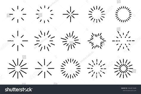 185408 Burst Icon 이미지 스톡 사진 및 벡터 Shutterstock