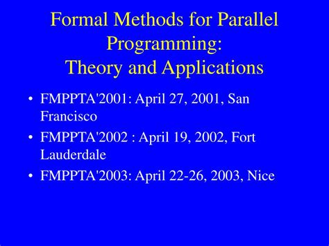 Ppt Parallel And Distributed Computing In Model Checking Powerpoint