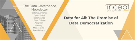 Data For All The Promise Of Data Democratization
