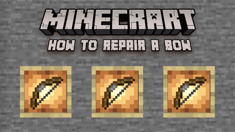 How To Repair A Bow In Minecraft 1 20 2024 How To Repair A Bow In Minecraft 1 20 2024
