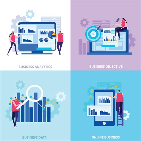 Business Analytics Flat Design Concept Vector Illustration 2907306