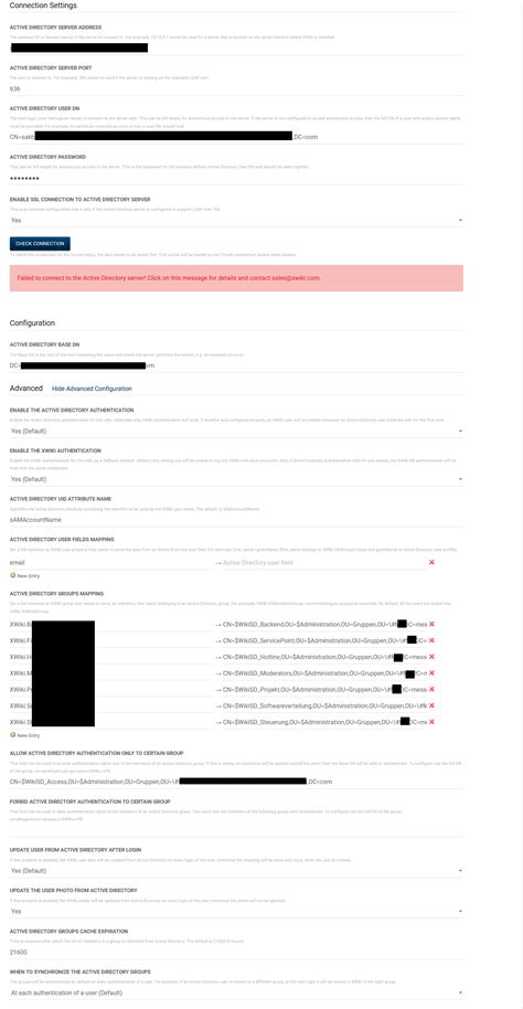 Ldaps Bind Fails Help Discuss Xwiki Forum