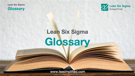 Lean Six Sigma Glossary Lsssimplified