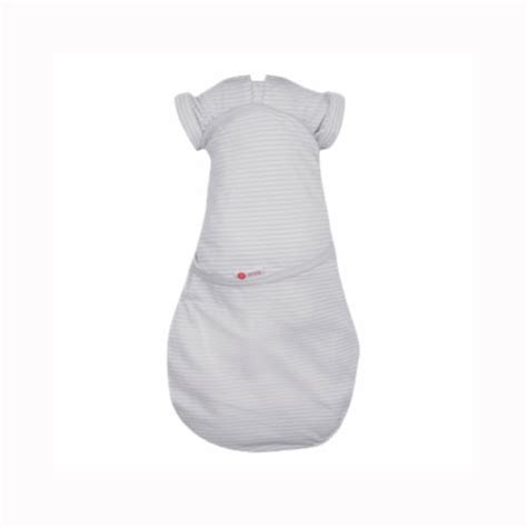 Embe Transitional Short Sleeve Swaddle Sack With Arm Snaps Arms In Arms