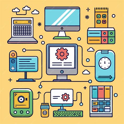 Premium Vector Comprehensive It Solutions Icons Cloud Computing Data Analytics And Cybersecurity