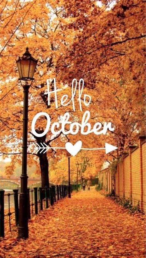 Pin By Ally On Wallpapers October Wallpaper Hello October Images
