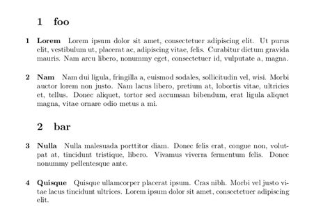 Sectioning Number Paragraphs Independently In Margin In LyX TeX LaTeX Stack Exchange