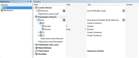 Passing Sequence Input Parameter As Array Ni Community