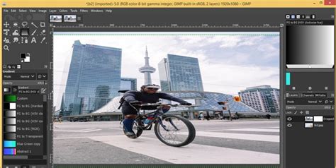 GIMP Blend Tool How To Use The Blend Tool In GIMP