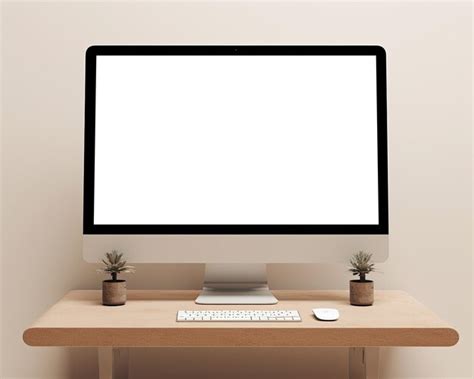 Premium Photo Realistic Computer Monitor Mockup