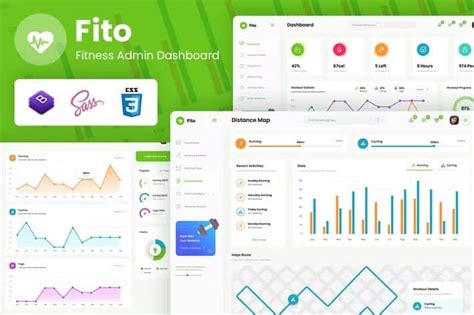 Fito React Redux Fitness Admin Dashboard Template Latest Version