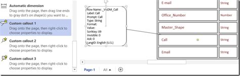 Adding Configure Callout Functionality To Visio Callouts BVisual