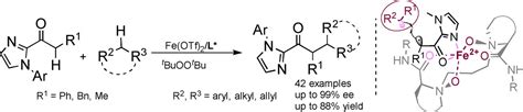 Iron‐catalyzed Asymmetric α‐alkylation Of 2‐acylimidazoles Via Dehydrogenative Radical Cross