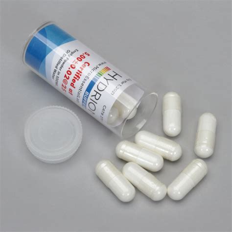 Hydrion® Buffer Capsules Ph 50 Laboratory Grade Vial Of 10