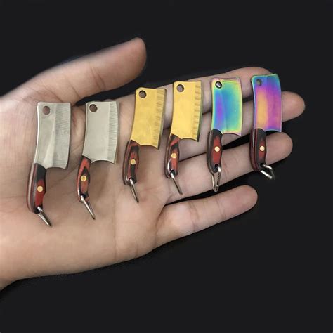 스테인레스 스틸 키 링 미니 포켓 나이프 필러 야외 휴대용 키 체인 나이프 Edc 고정 블레이드 멀티 소형 주방 나이프 칼 Aliexpress