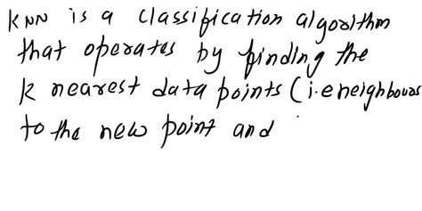 solved how does a 1 nearest neighbor classifier compare to a 3 nearest neighbor classifier a