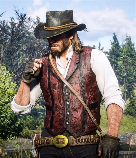 Rd2 Arthur Outfits Rdr2 Vest Outfits Arthur Morgan Bounty Hunter