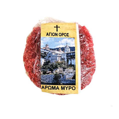 ΜΟΣΧΟΘΥΜΙΑΜΑ ΑΓΙΟΥ ΟΡΟΥΣ ΜΕ ΑΡΩΜΑ ΜΥΡΟ ΣΕ ΠΑΣΤΑ Καρατάσιος Eshop