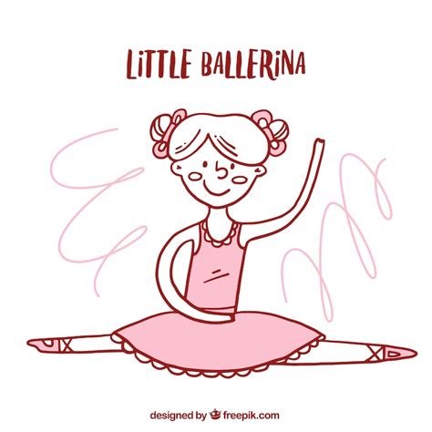 2 페이지 발레리나 도안 이미지 Freepik에서 무료 다운로드