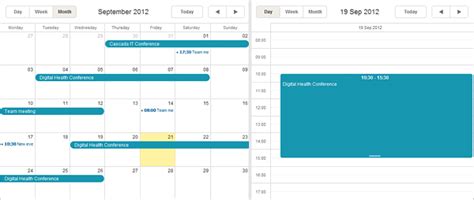 ASP NET Scheduler Event Calendar Multiple Schedulers