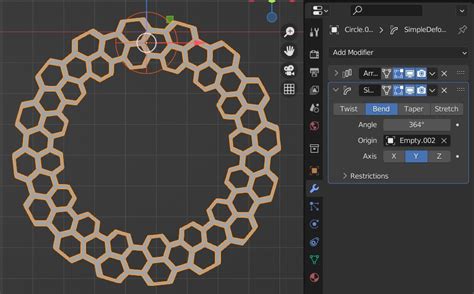 Modeling How Can I Get A Honeycomb Pattern Onto These Faces Blender Stack Exchange